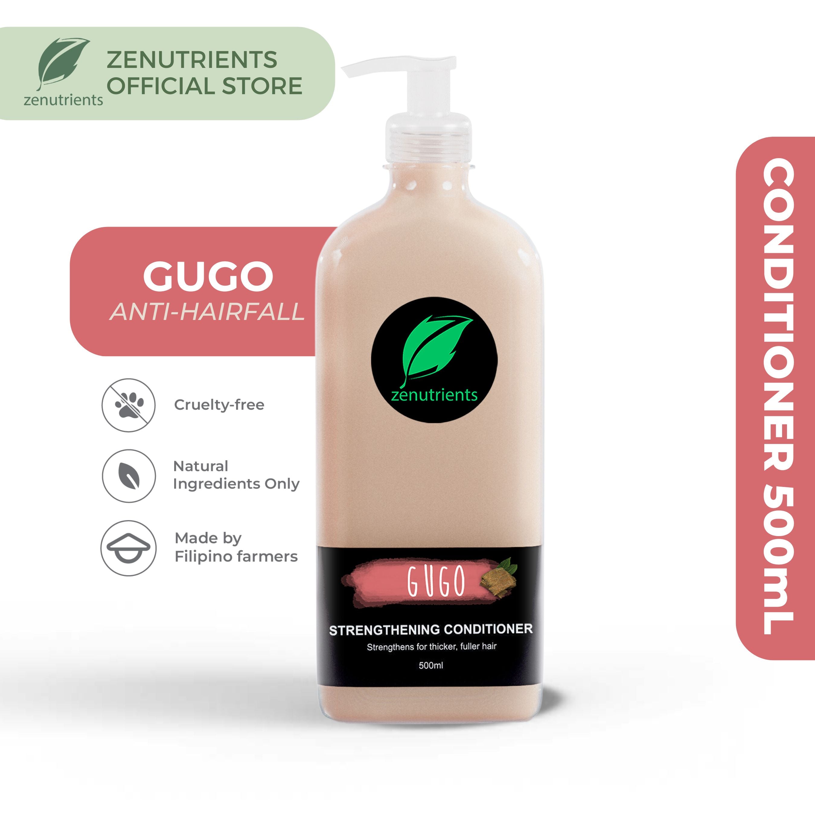 Gugo Strengthening Conditioner – Zenutrients