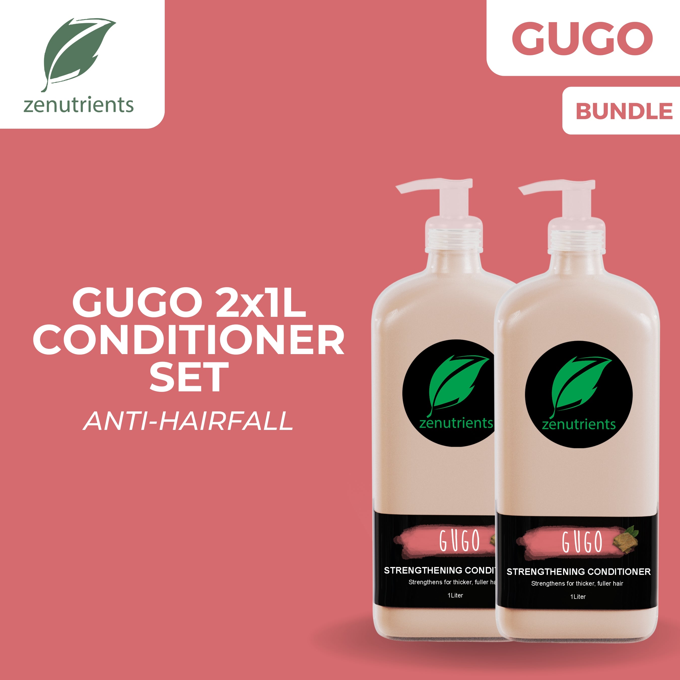Gugo Strengthening Conditioner – Zenutrients