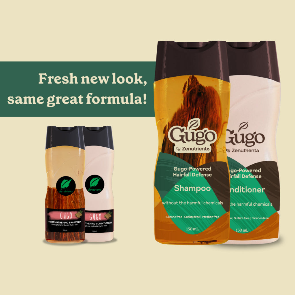 Gugo Duo Set (Gugo Shampoo 150mL & Gugo Conditioner 150mL) – Zenutrients